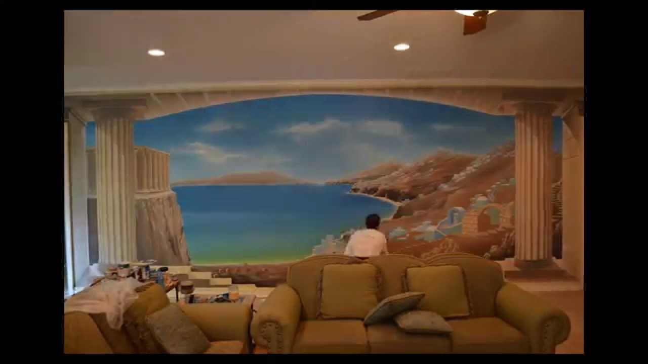 Mural time lapse art tutorial Artist LEE BIVENS Original art amazing ...