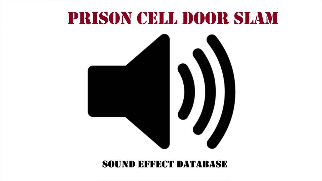 Prison Cell Door Slam Sound Effect - YouTube