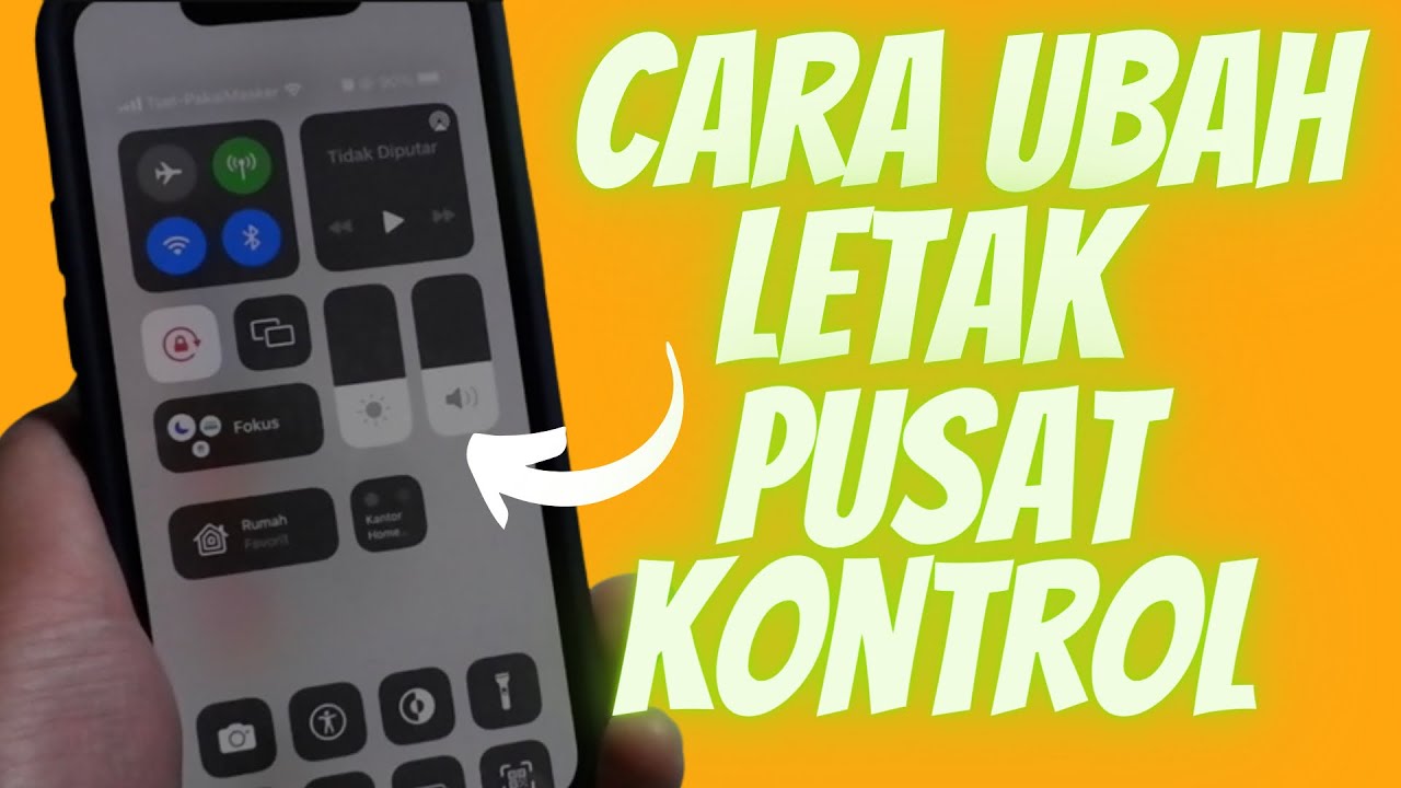 Cara Rubah Letak Aplikasi di Pusat Kontrol Iphone - YouTube