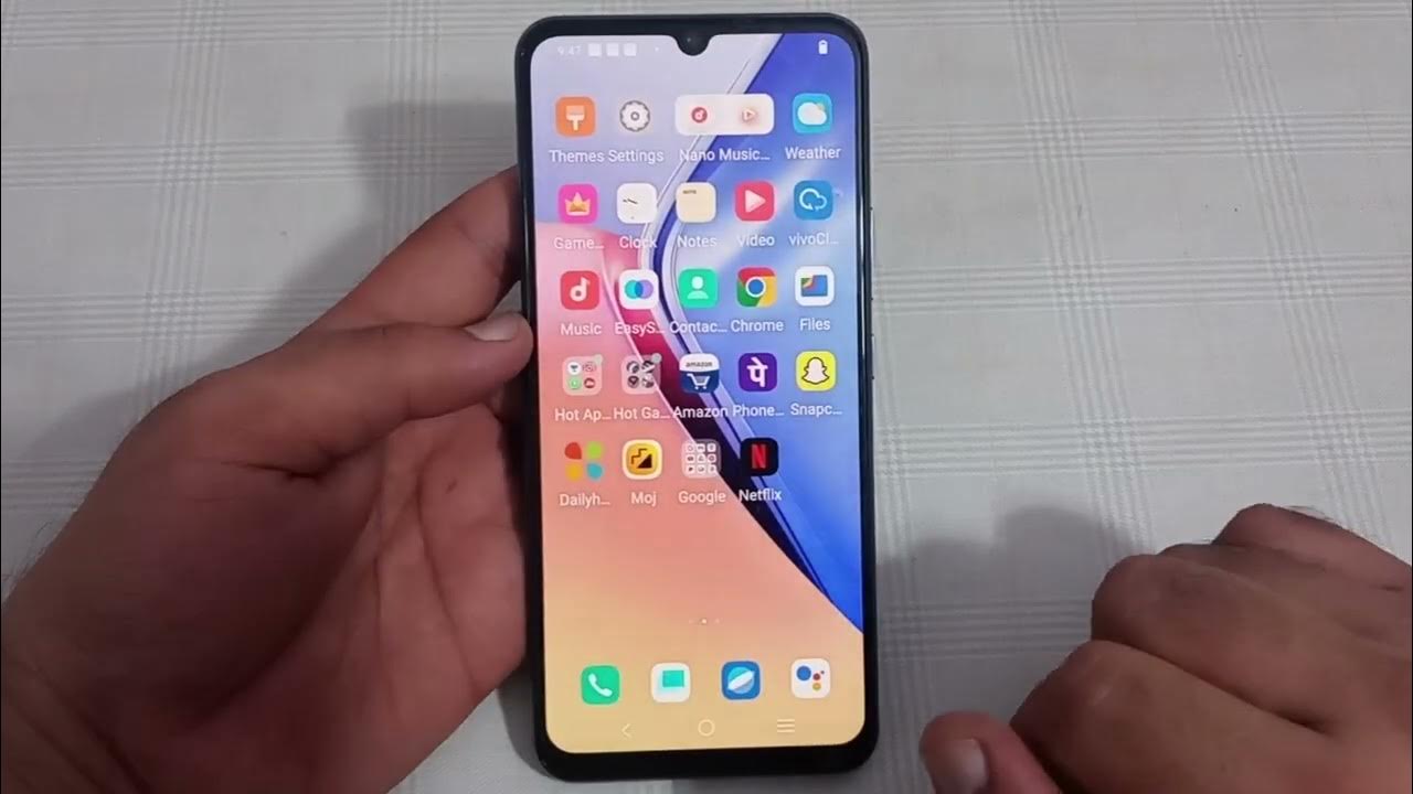 IQOO Z3 mein 3 button navigation use Karen, how to use three button navigation in IQOO Z3 - YouTube