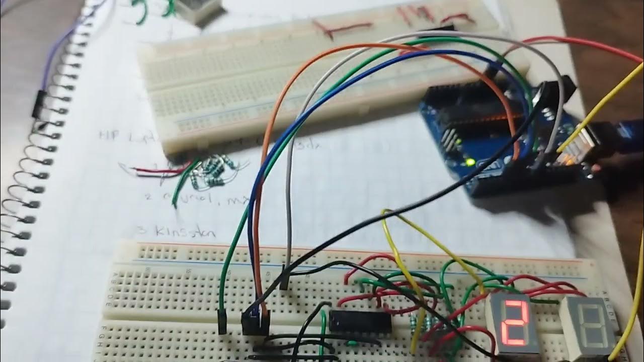 display 7 segmentos multiplexado - YouTube