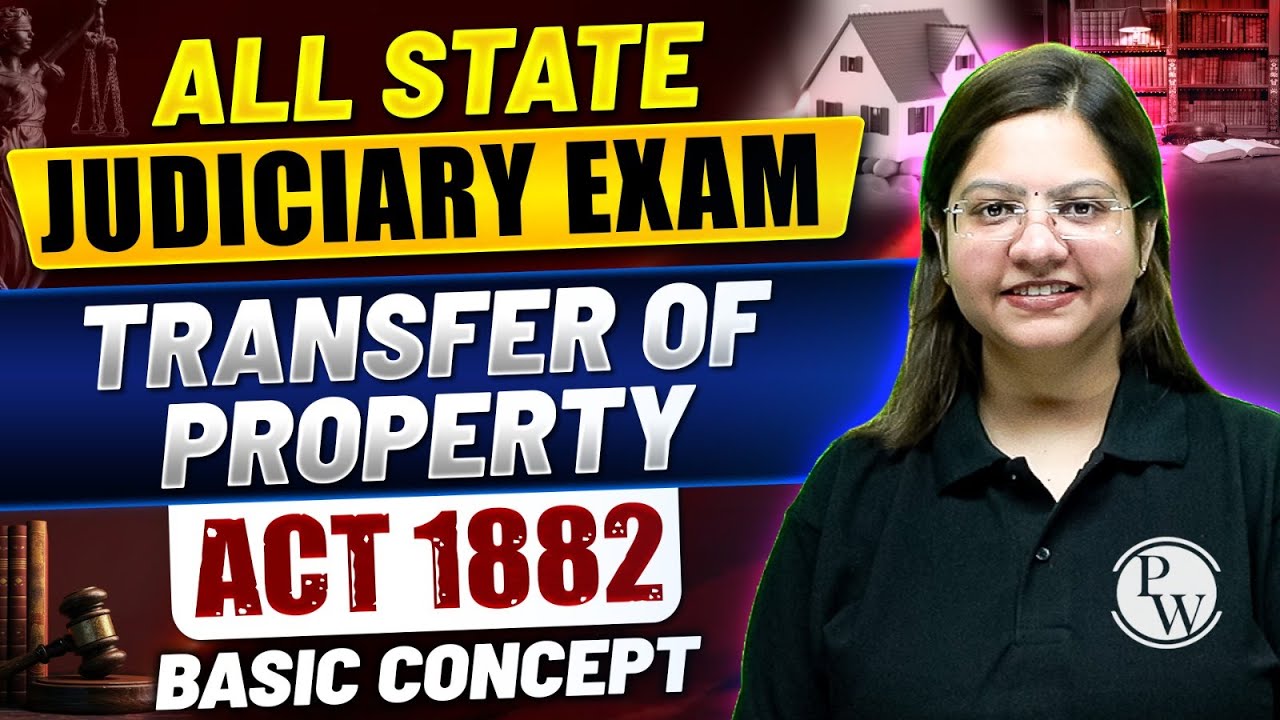 Transfer of Property Act 1882 🏠| Basic Concept | Introduction of TPA 1882 - YouTube