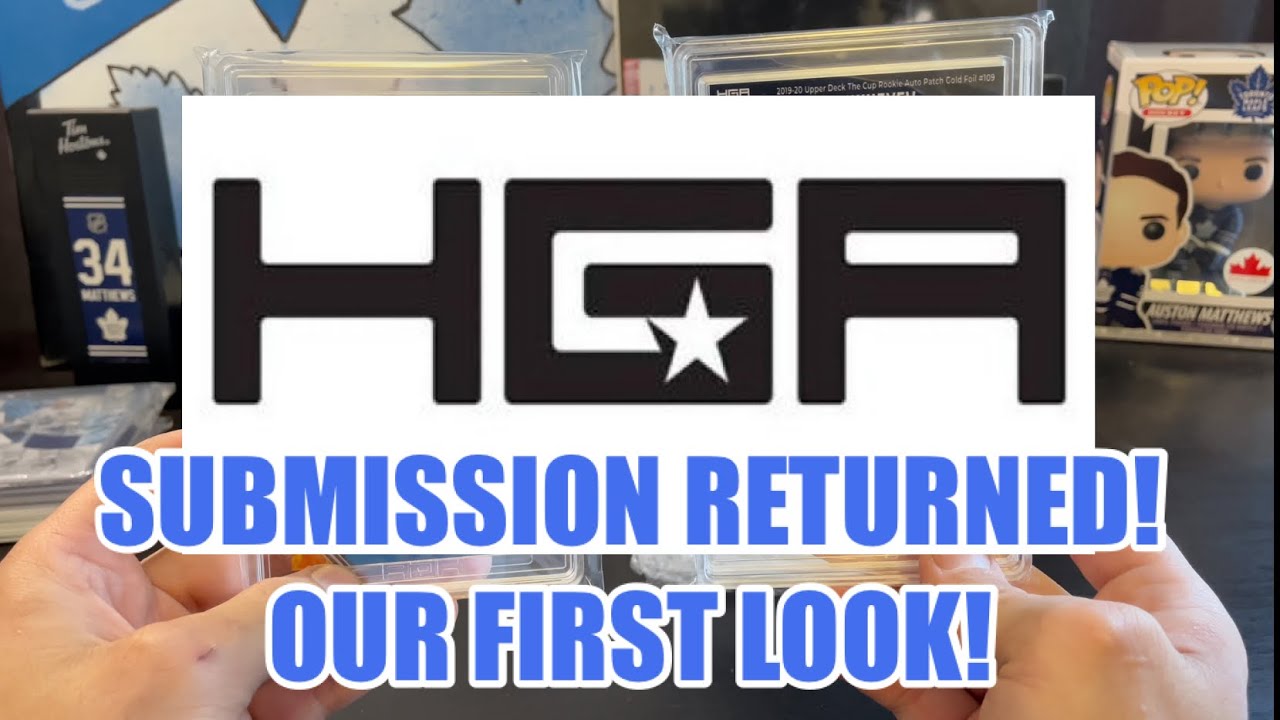 HGA GRADING CARDS ARE BACK! Our First Look. And some SP Game Used 20 ...