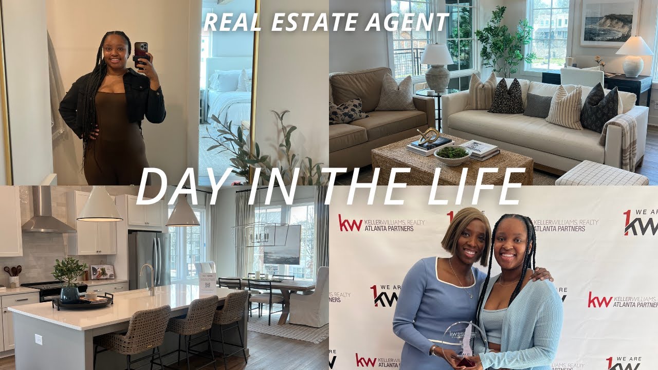 DAY IN THE LIFE OF A REAL ESTATE AGENT/REALTOR | AWARD Ceremony | Home ...