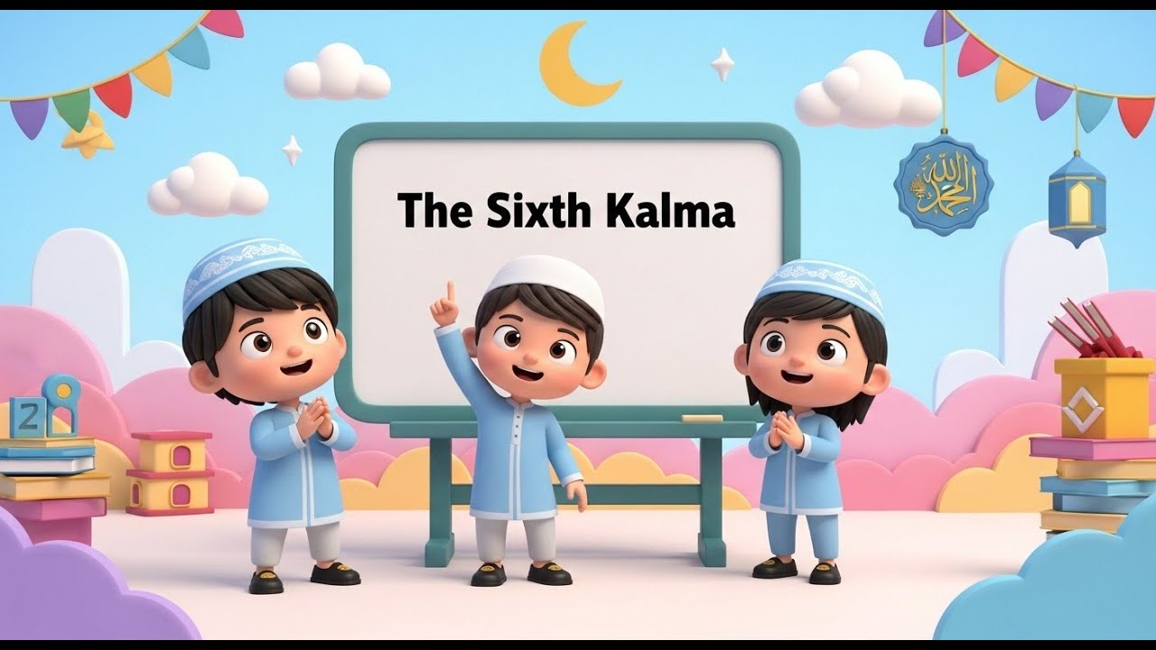 Complete Kalimas in Arabic with English for Kids | Learn with Tajweed ...