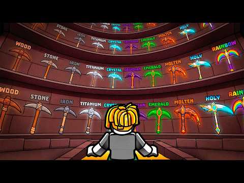Spending Robux to Grow a Pickaxe Army