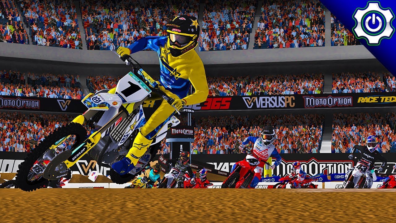 MX Simulator - 2019 MotoOption SX Rd. 5 - San Diego - YouTube