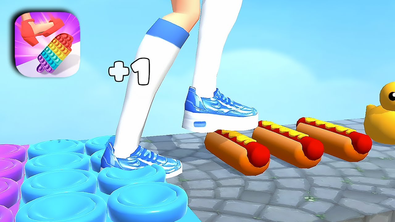 Tippy Toe Satisfying Tiktok All Game Levels Walkthrough APK Mobile Max ...