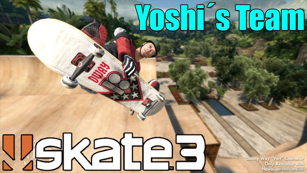 Skate 3 -Yoshi´s Team ! Faça Parte Você Também!!! - Parte #50 - YouTube