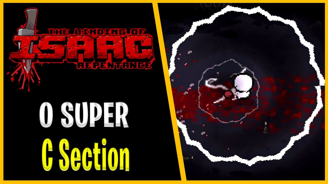 A SINERGIA DO SUPER C SECTION - The Binding of Isaac Repentance - #1029 ...