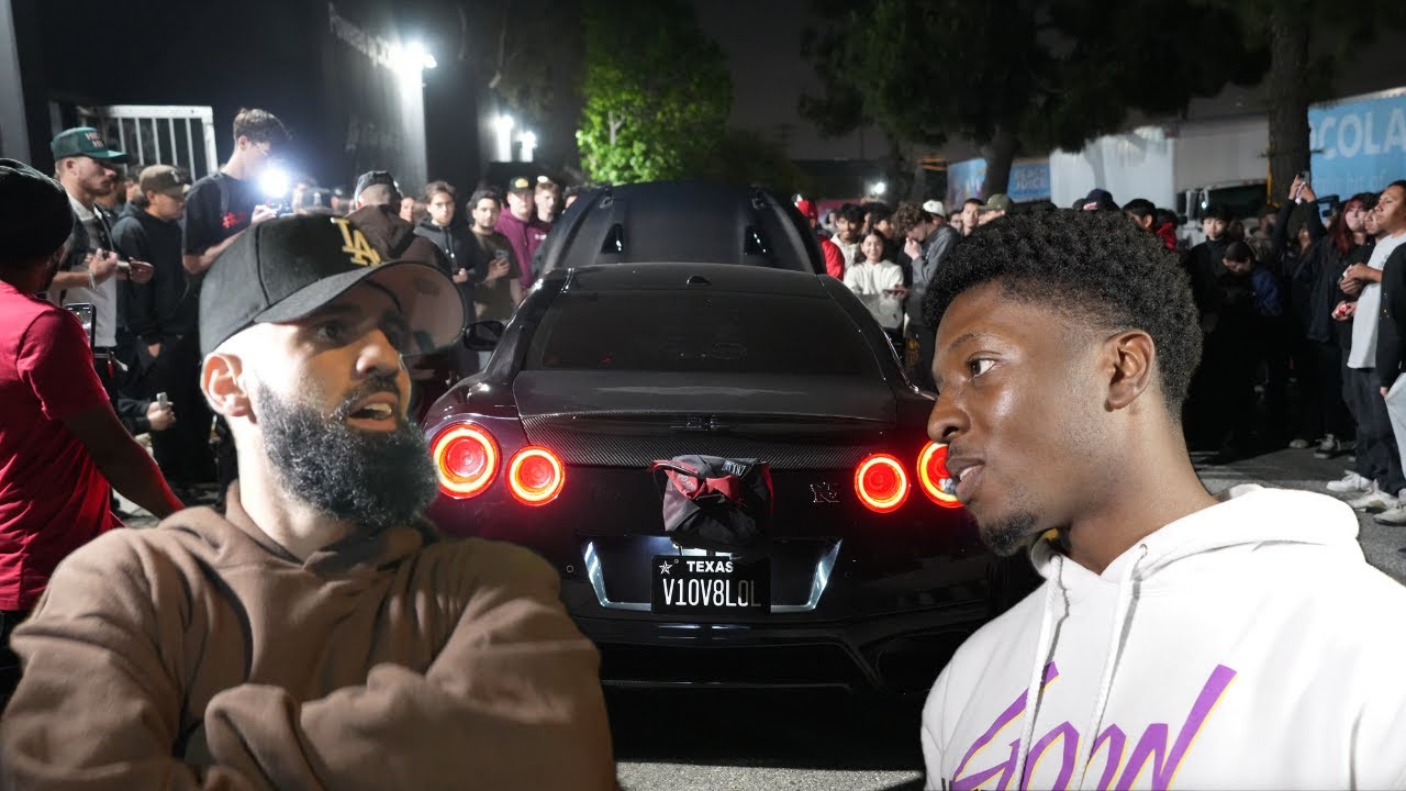 Drama at the DDE HQ! ft Dancing Danrue - 1400hp Nissan GT-R - YouTube