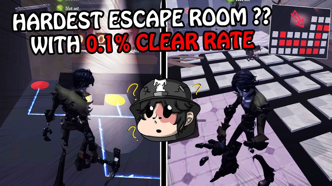 This Impossible Escape Room only have 0.1% Clear Rate - (Identity v ...