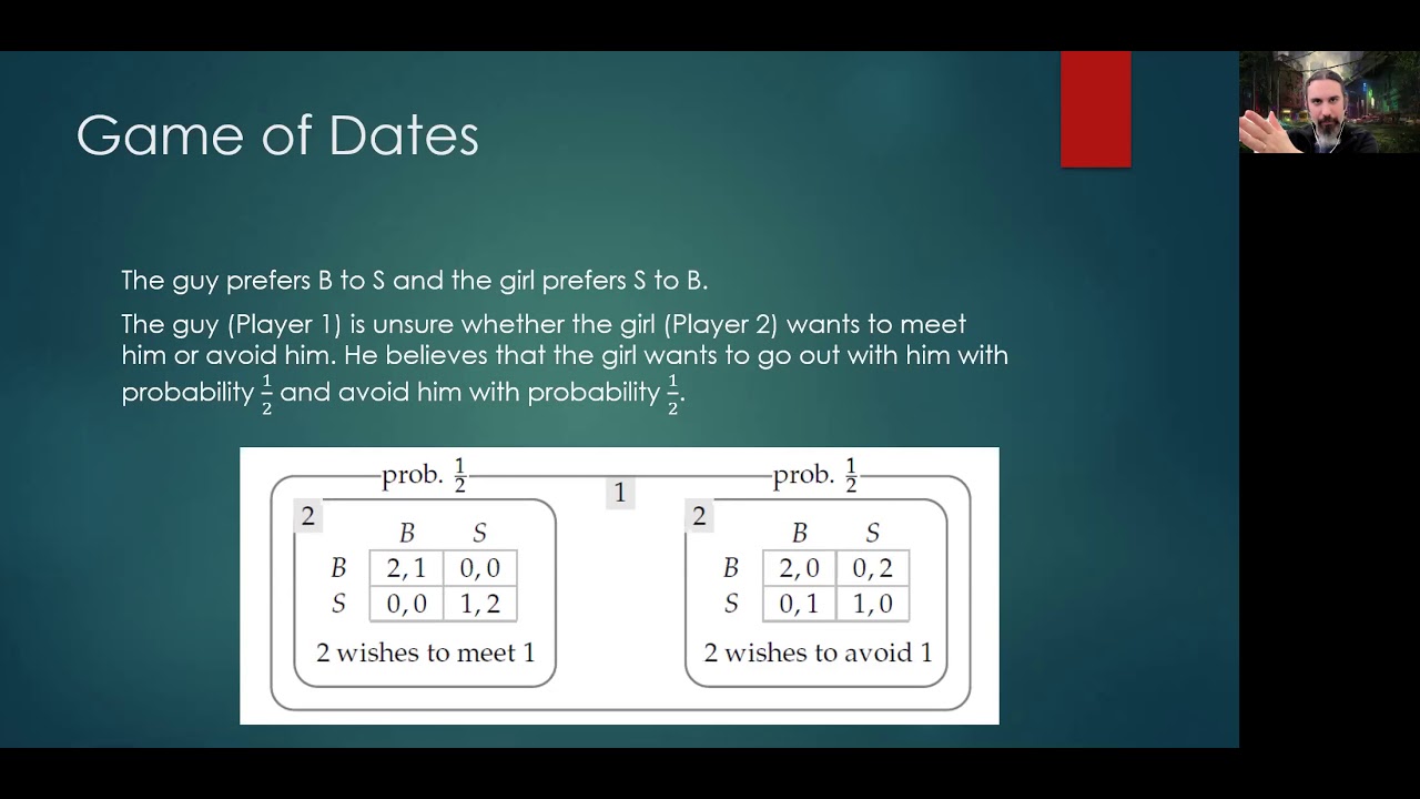 2021/01/22, Game Theory: Bayesian Games - YouTube