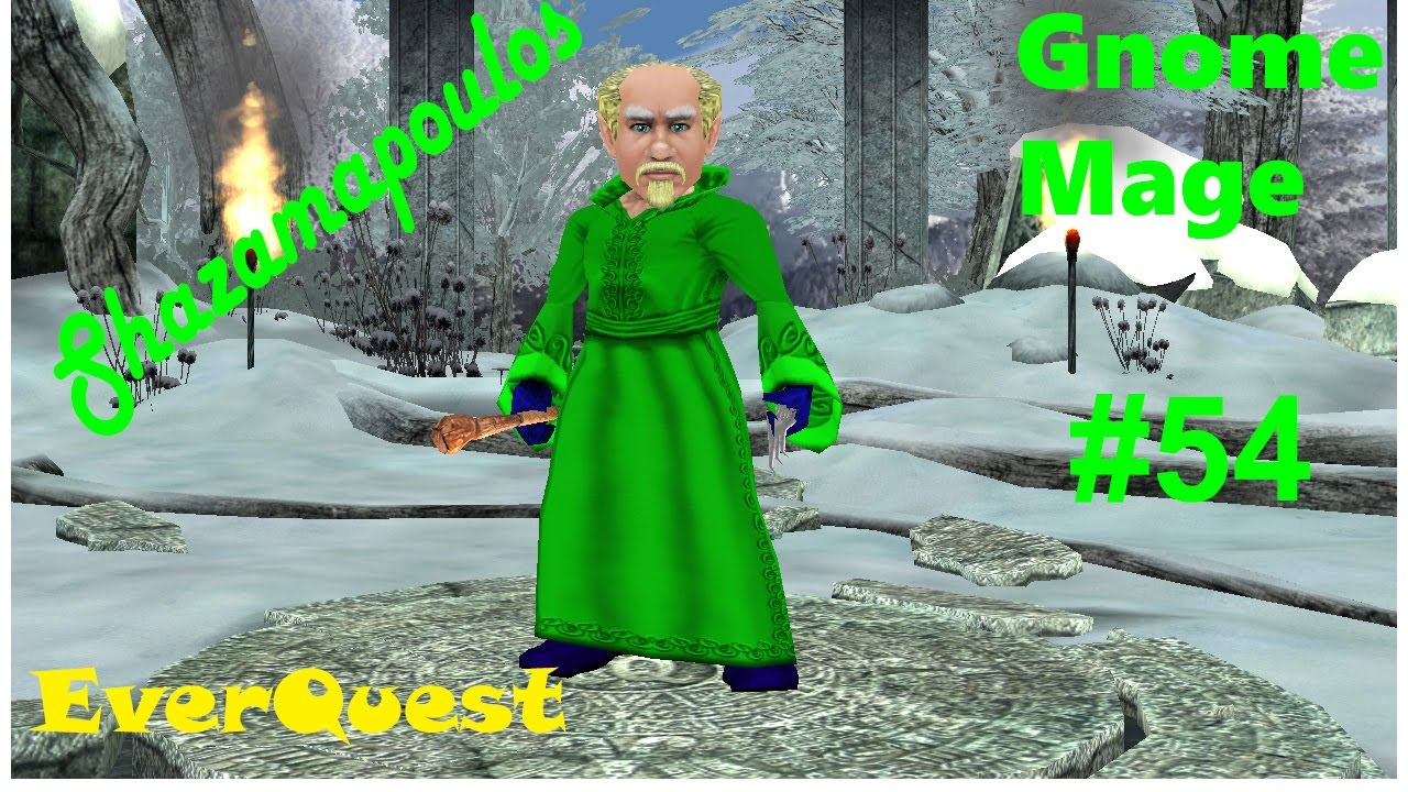 Let's Play EverQuest: Gnome Mage level 63 (Epic 1.0) #54 - YouTube