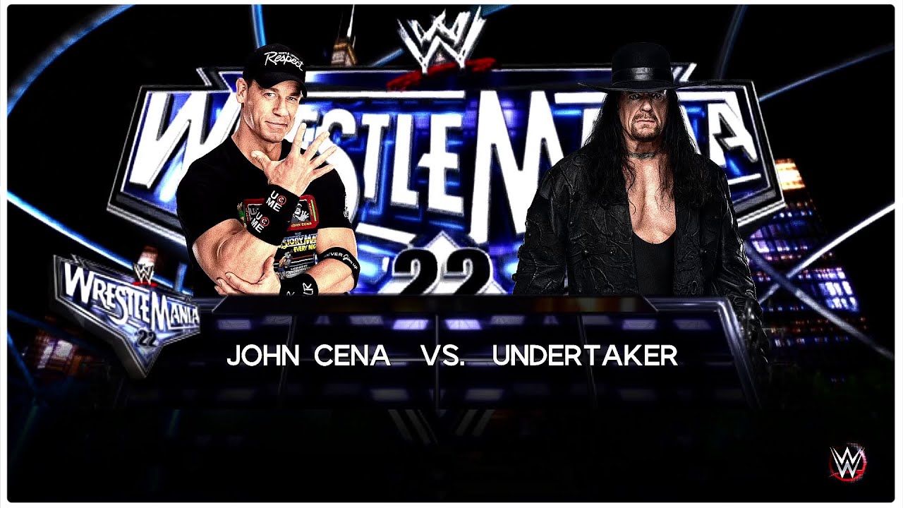 WWE WRESTEMANIA 34 - UNDERTAKER VS JOHN CENA FULL MATCH - YouTube