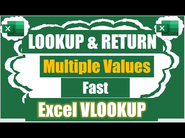 Vlookup Multiple Rows With The Same Lookup Value Quickly