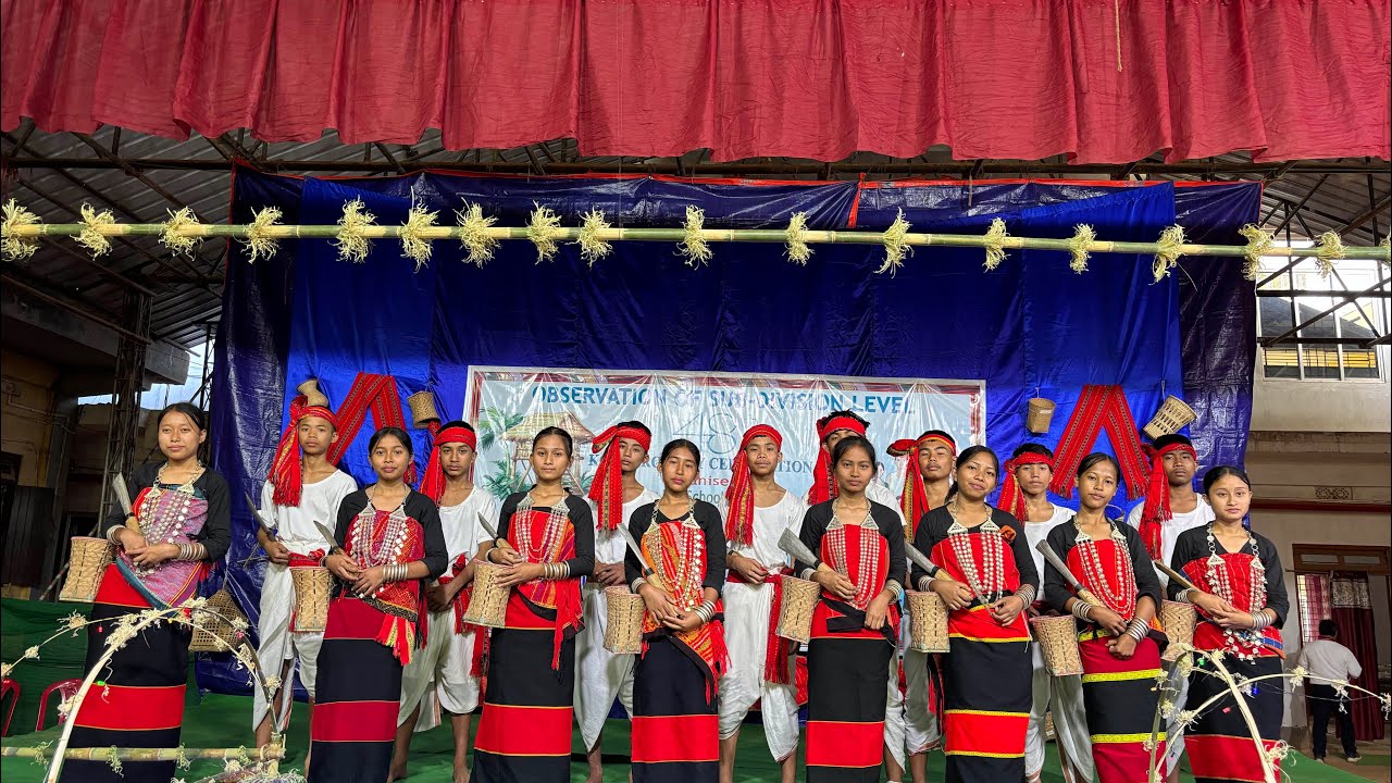 Tripura Tangbiti Cultural Cover Dance || by Ebenezer H/s School Class 8 ...