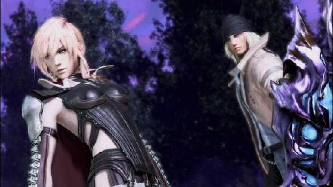 Dissidia NT Lightning vs Cloud and Snow vs kam 1v1's - YouTube