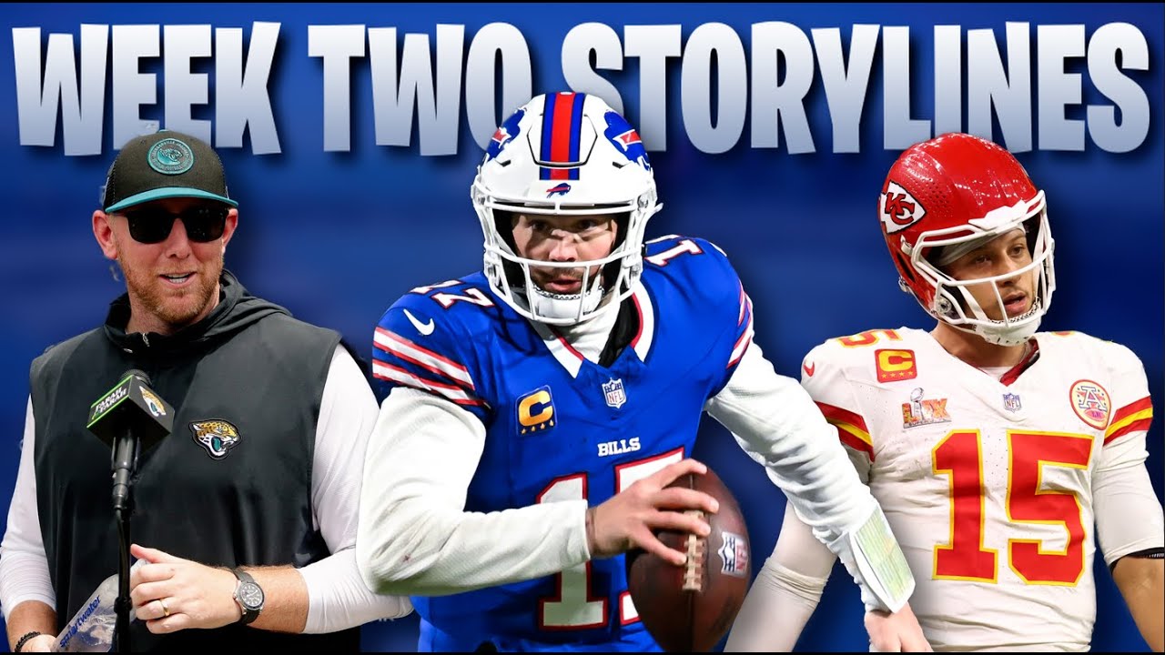 The TOP 5 NFL Storylines For Week 2 - YouTube