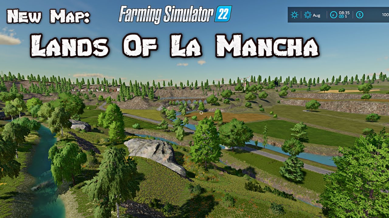 FS22 New Map: Lands Of La Mancha - Farming Simulator 22. - YouTube