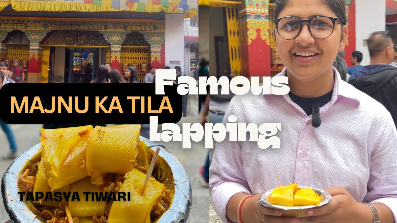 Tibetan Lapping 😋 || Tibetan Street food at Delhi Majnu ka Tila 😱 - YouTube