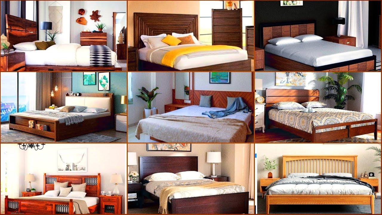 Wooden Bed Designs |Simple and Elegant Bed Designs | Decor - YouTube