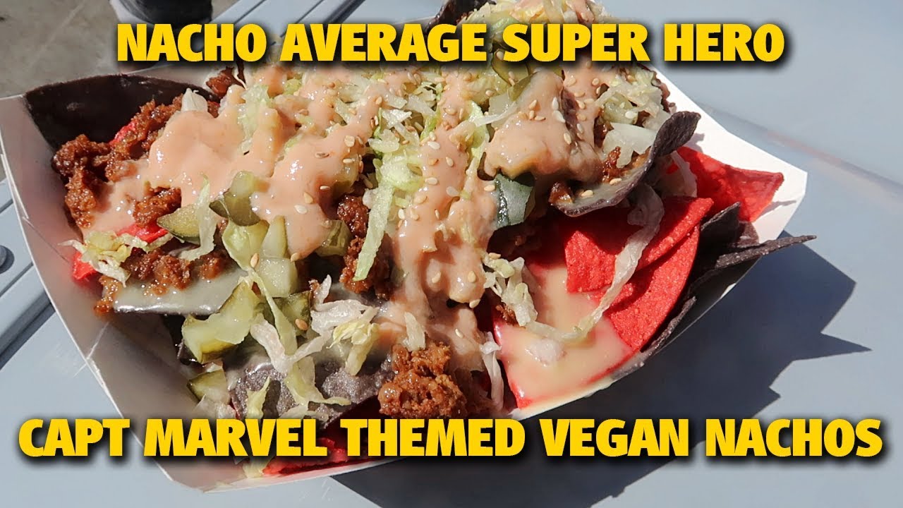 Captain Marvel Themed Snacks | Disney California Adventure - YouTube