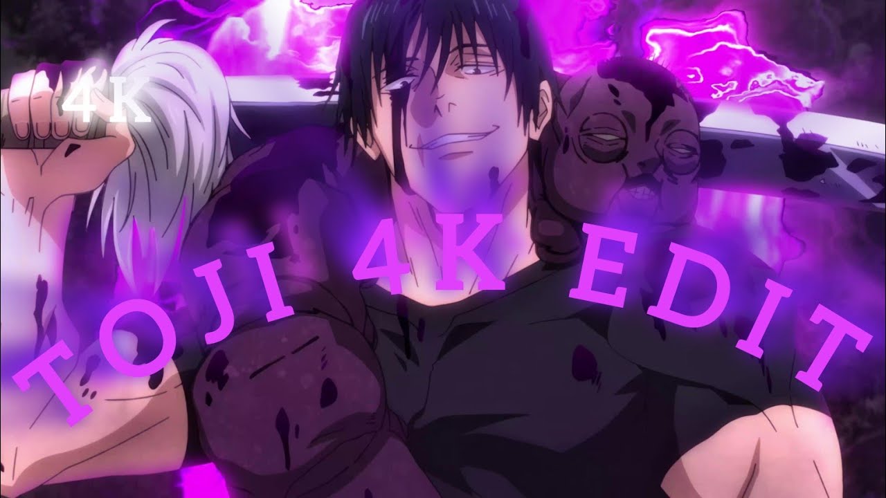 🔥Toji 4k Edit 🔥 JJK #anime - YouTube