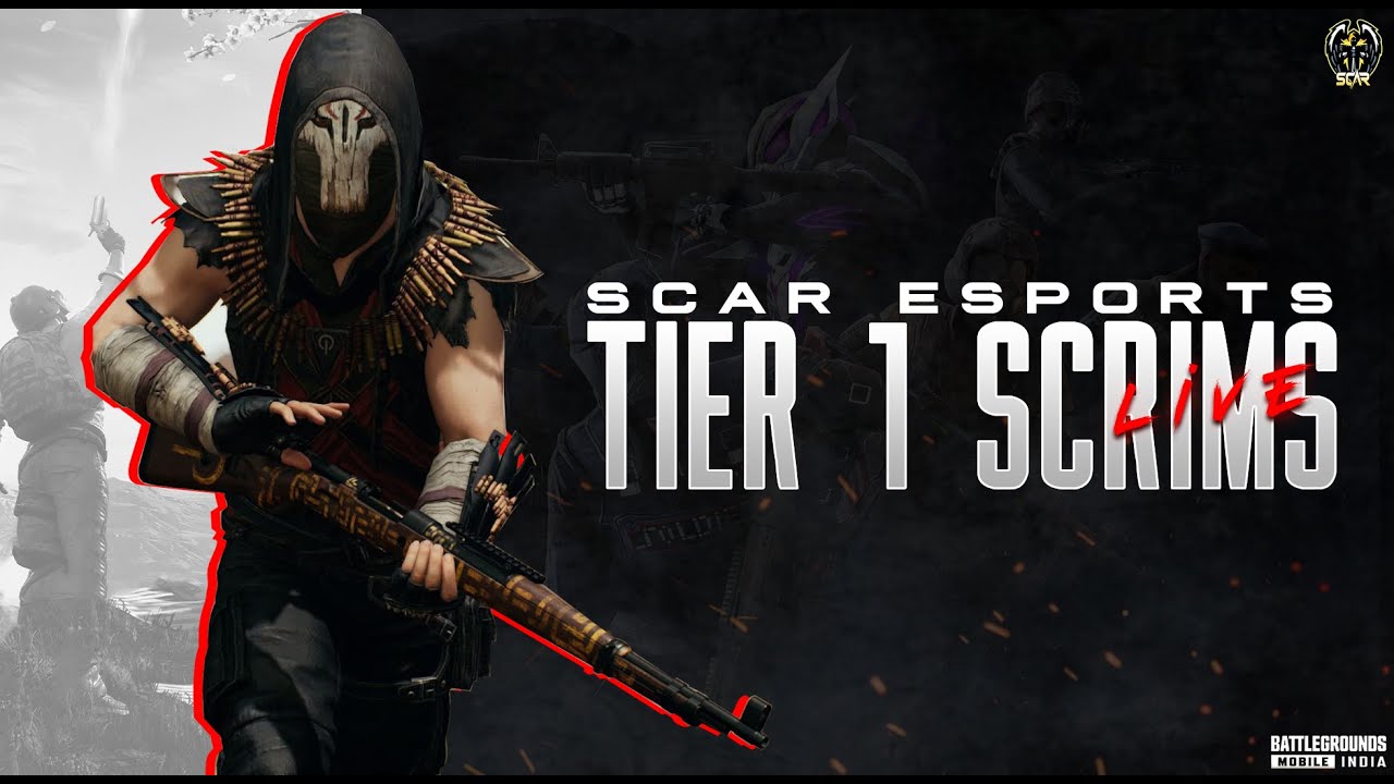 SCAR ESPORTS T1 SCRIMS | BGMI LIVE | BATTLE OF THE BEST - YouTube