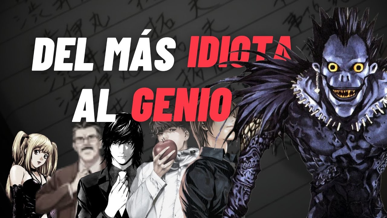 Todos los personajes que usaron la Death Note - YouTube