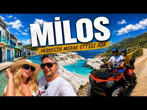 MİLOS Cruise Gezi Rehberi 🇬🇷 | Herkesin Merak Ettiği Ada