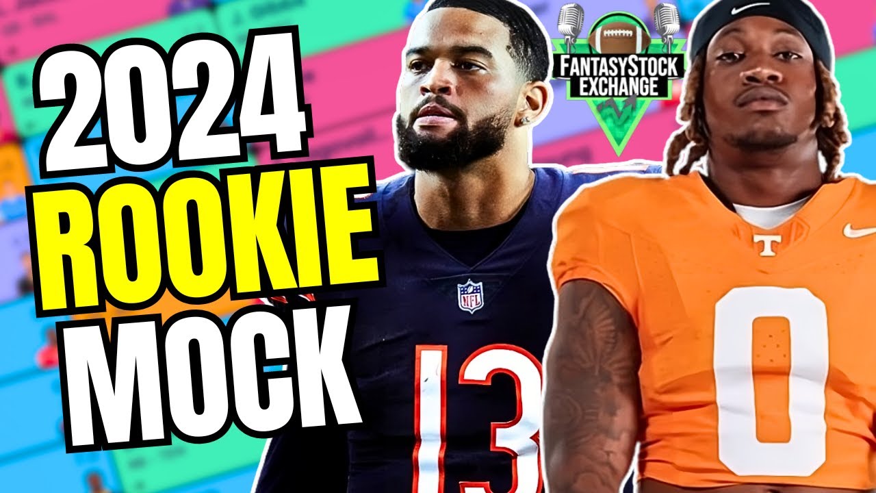 2024 Dynasty Rookie Mock Draft (w/@FantasyStockExchange) | Dynasty ...