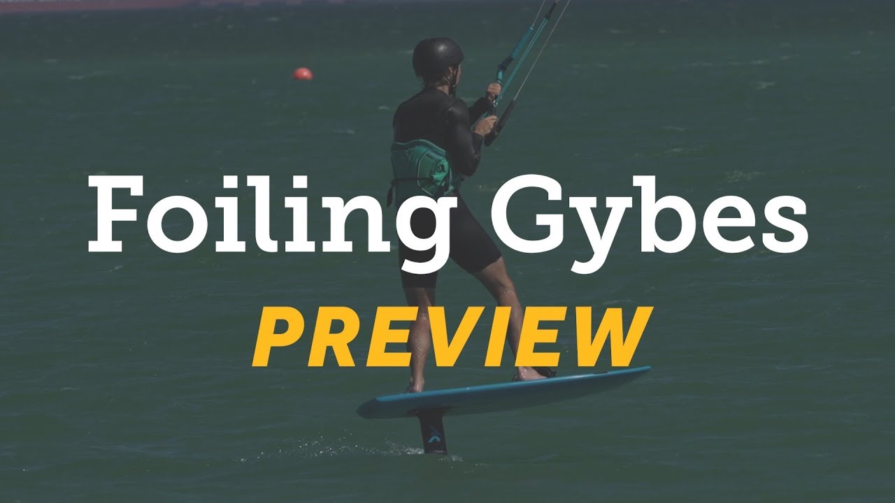 Kitefoiling Gybes - Preview for the Upcoming How-to videos - YouTube