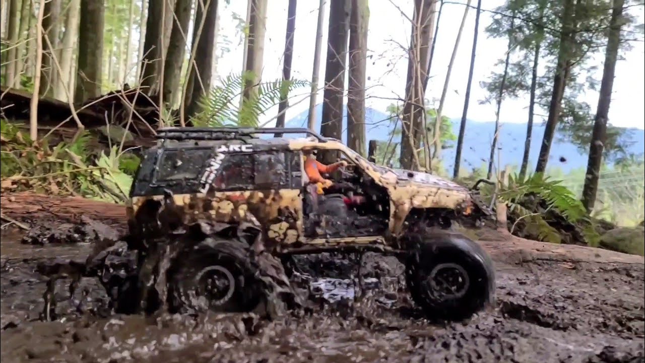 Mud Bogging 4runner / Rc4wd / Trx4 / 1.9 Mickey Thompson Baja pro X ...