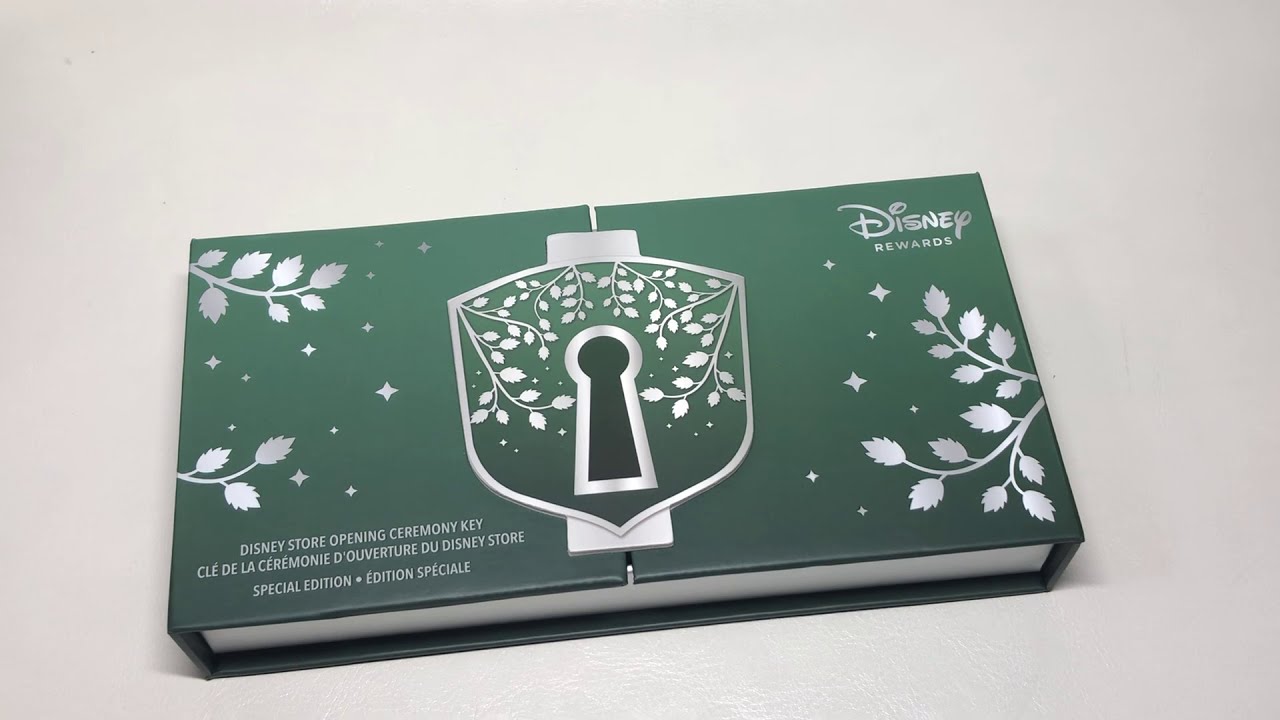 Disney Store Opening Ceremony Key Special Edition - YouTube