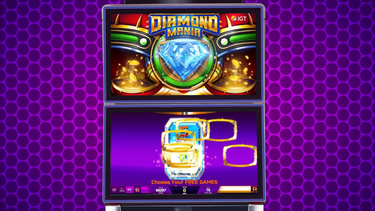 Diamond Mania™ Video Slots by IGT - Game Play Video - YouTube