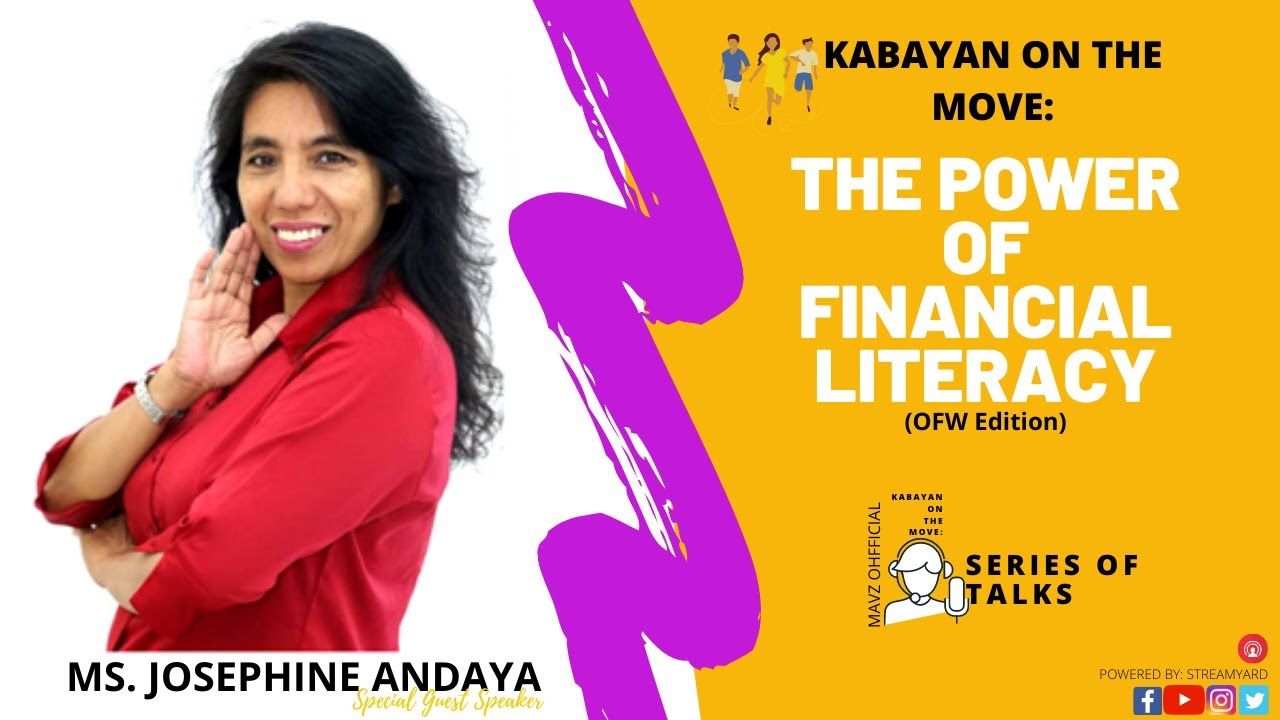 THE POWER OF FINANCIAL LITERACY (OFW Edition) - YouTube