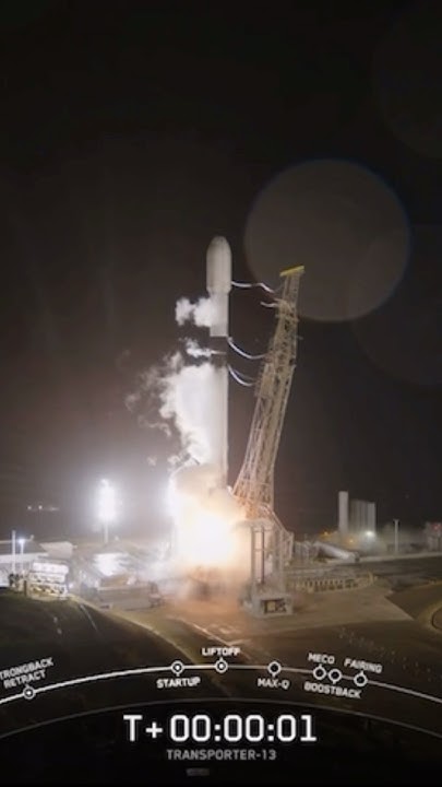 Transporter 13 (Dedicated SSO Rideshare) SpaceX Falcon 9 launch mission - YouTube