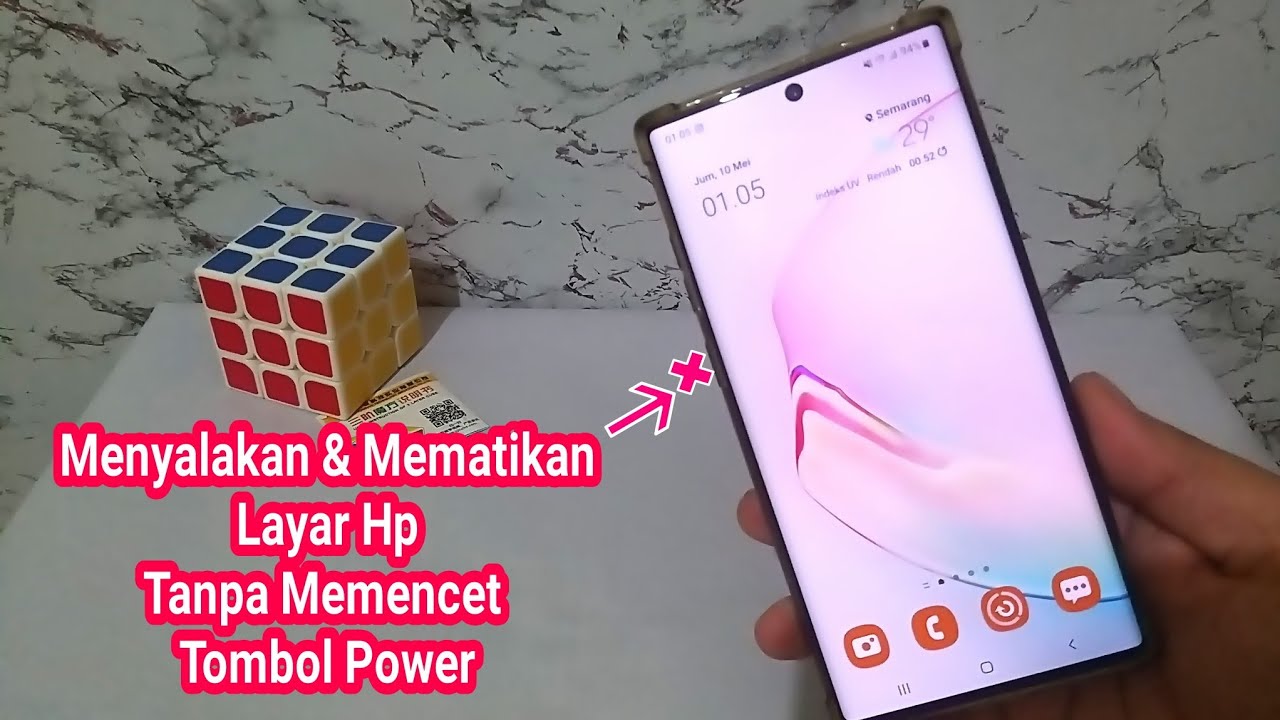 Cara Menyalakan & Mematikan Layar Hp Android Tanpa Memencet Tombol ...