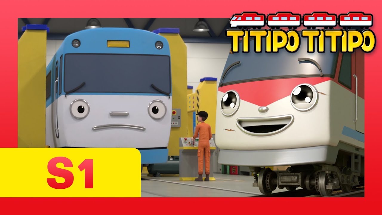 TITIPO S1 EP13 l Eric and Titipo l Train Cartoon for Kids l TITIPO ...