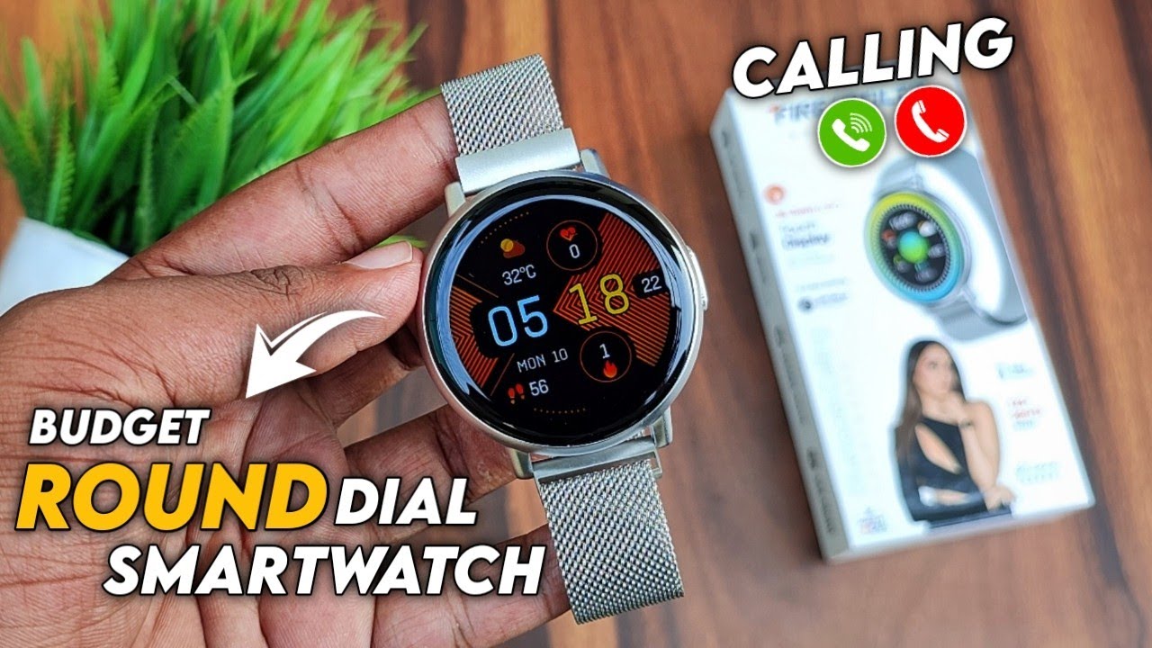 Fire Boltt Destiny Detailed Review||Best Round Dial smartwatch Under ...