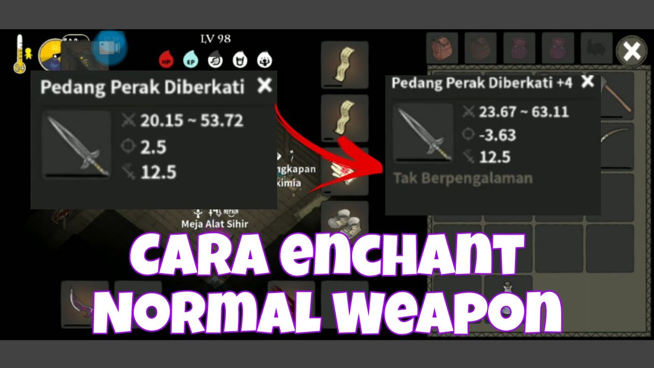 Enchant Normal Weapon - The Wild Darkness - YouTube