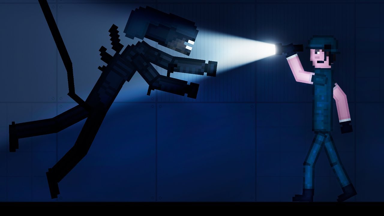 Alien vs. Predator In People Playground - YouTube