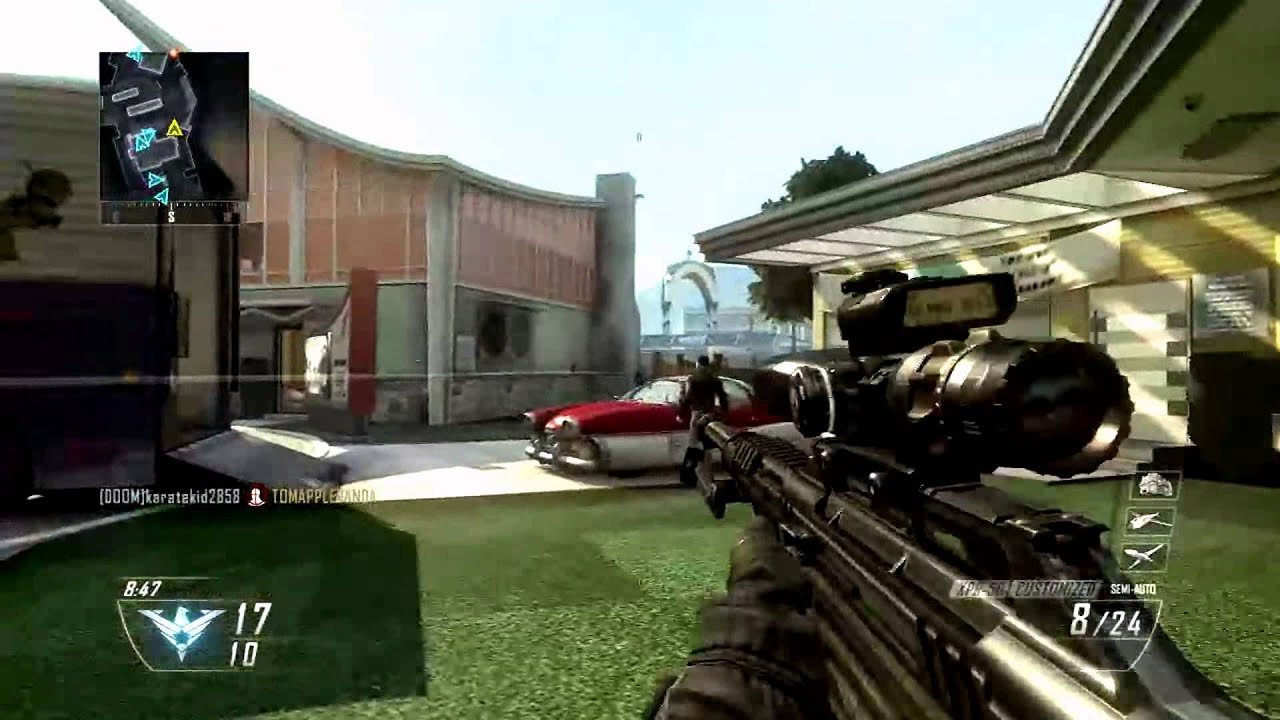 Bo2 Xpr Spray&Pray Gameplay w/ Quad Feed - YouTube