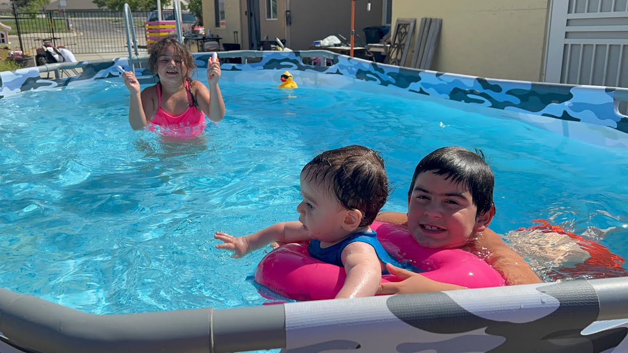 Pool Time Fun - YouTube