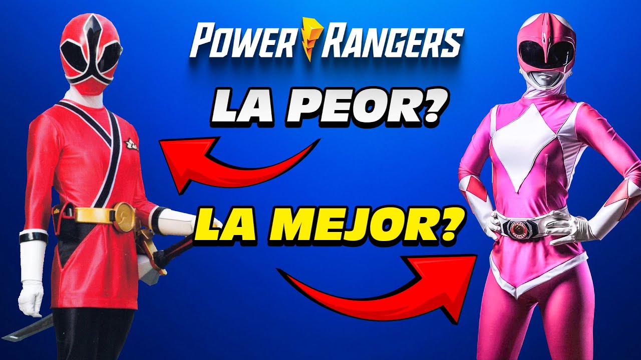 Power Rangers Desde la PEOR hasta la MEJOR serie de la historia - YouTube