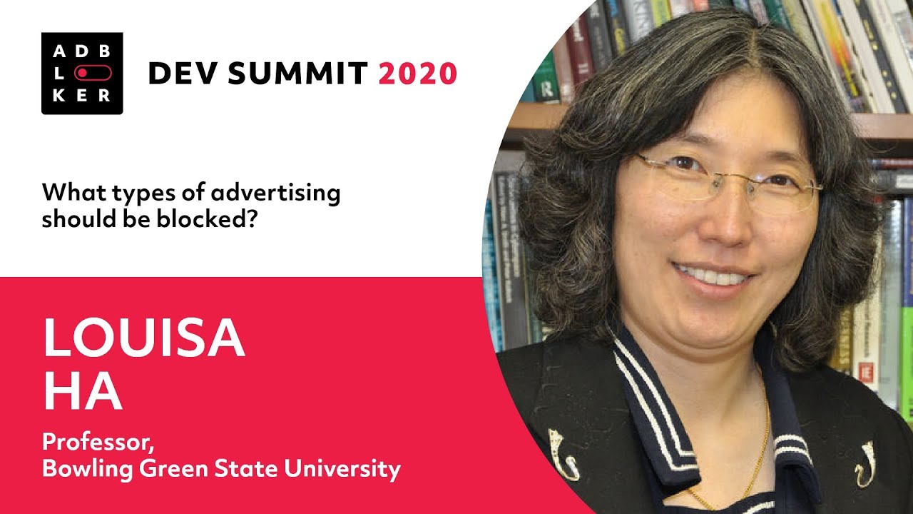 Louisa Ha 🛑 What types of advertising should be blocked? Adblocker Dev ...