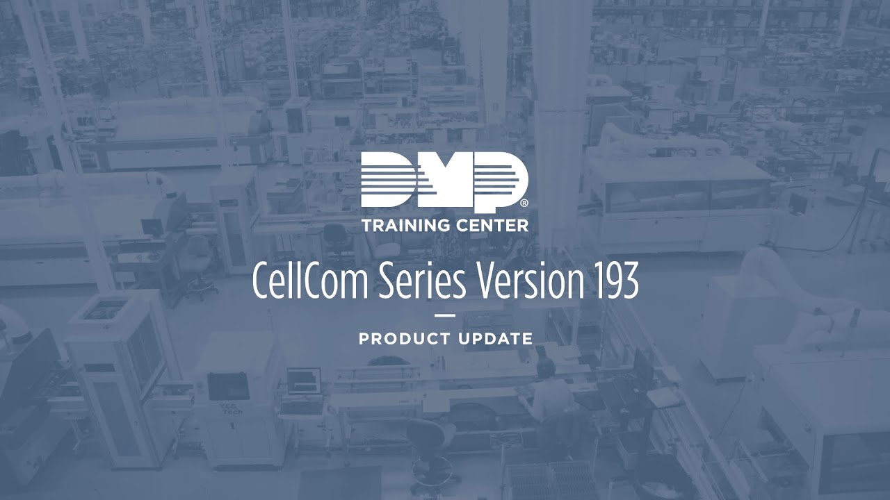 DMP Training Center: CellCom Series Version 193 - YouTube