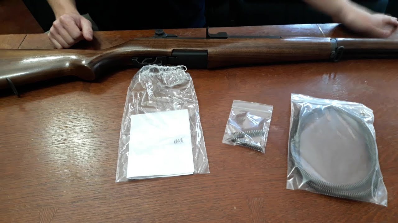 M1 GARAND SPRING REPLACEMENT! - YouTube