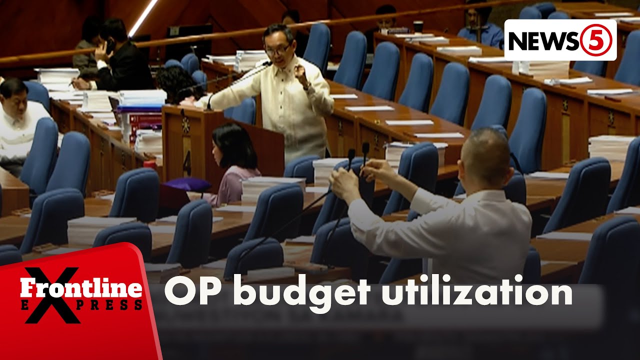 Pagsimot sa confi, intel funds ng OP, kinuwestyon sa Kamara | Frontline ...